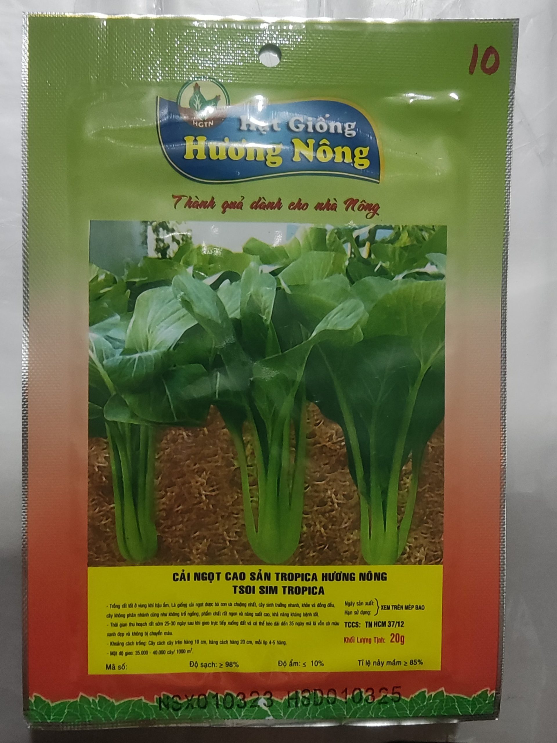 CẢI NGỌT CAO SẢN TROPICA HƯƠNG NÔNG TSOI SIM TROPICA ⋆ Bình Nhi Gardening